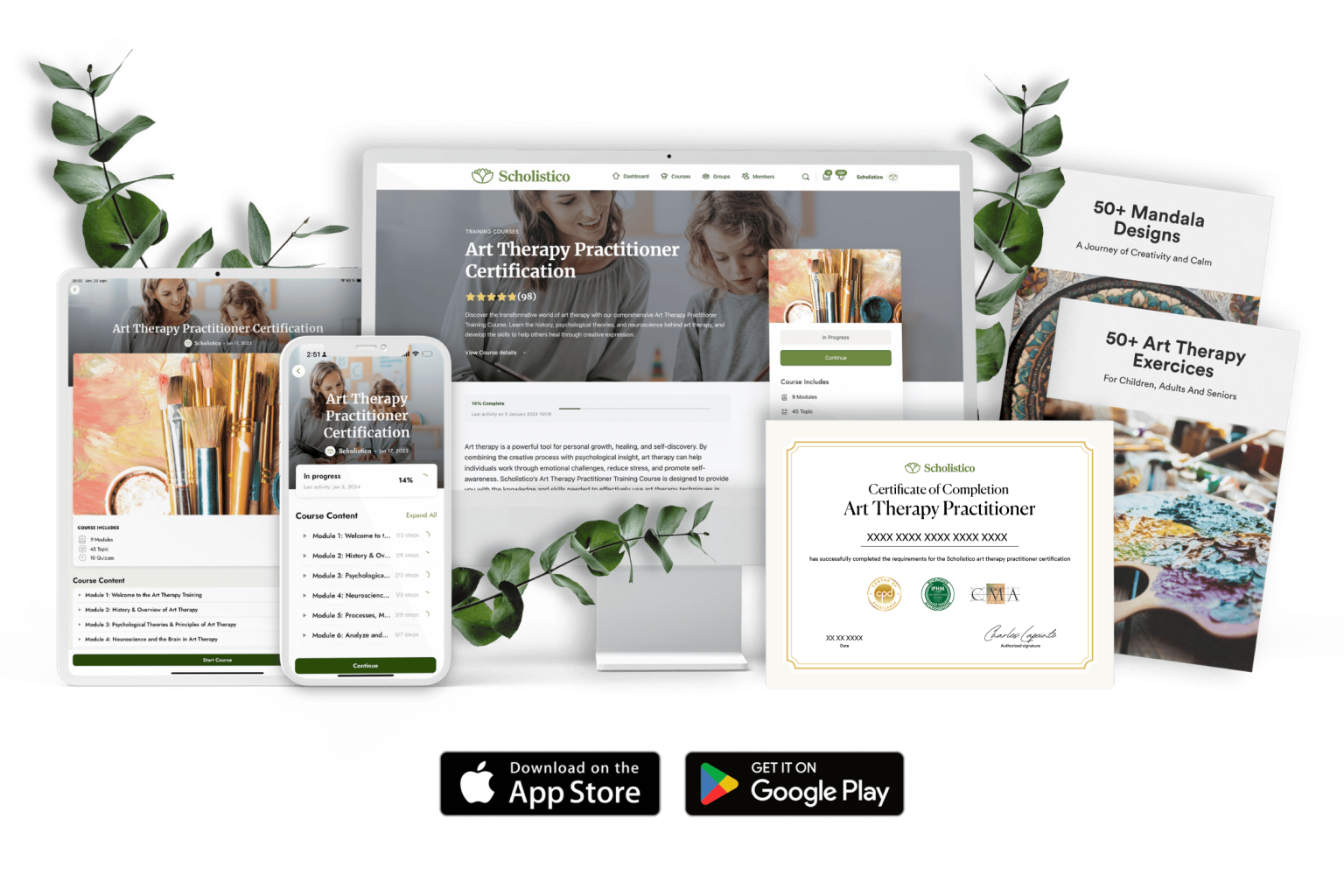 The Complete Therapeutic Arts Certification Bundle - Scholistico
