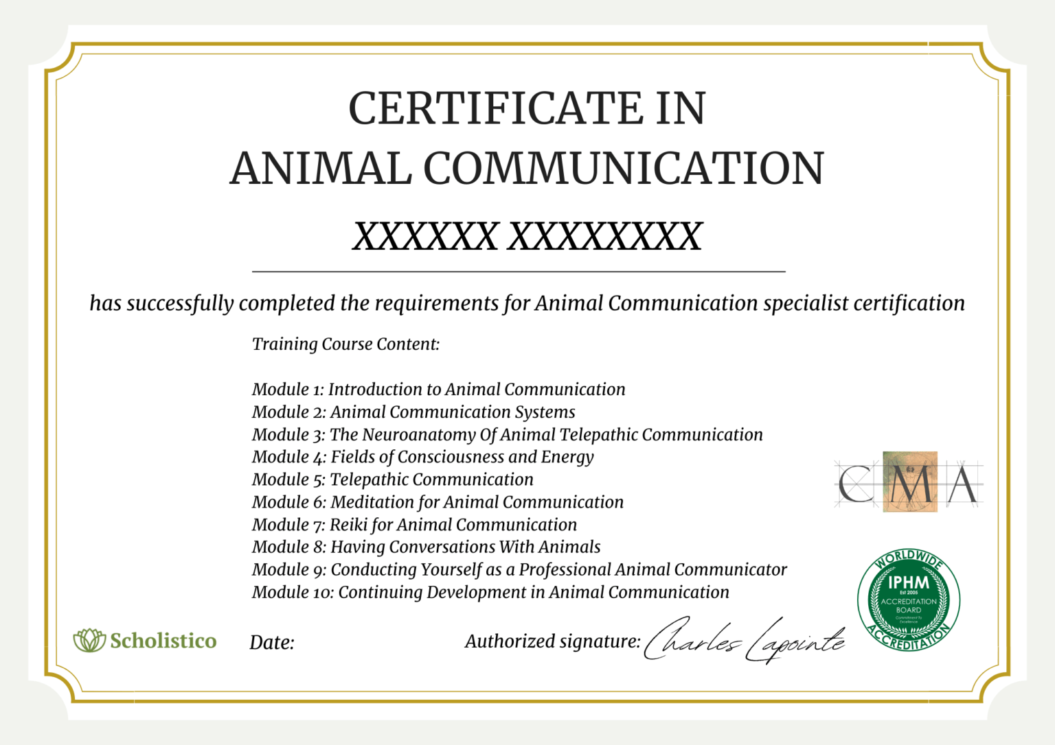 Animal Communication Specialist Training Course - Scholistico