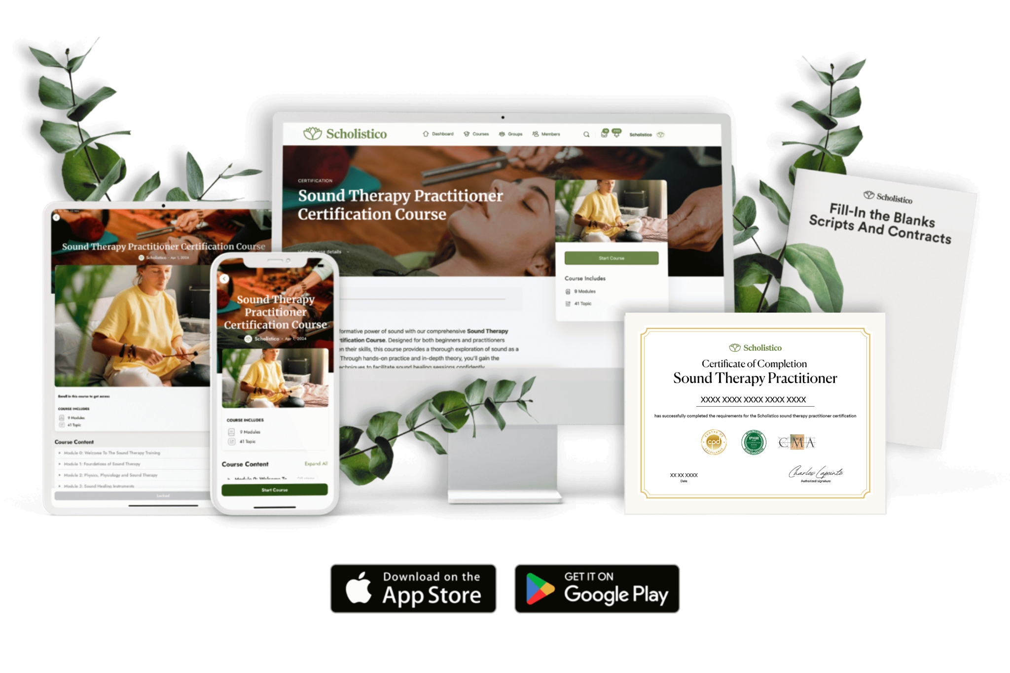 The Complete Therapeutic Arts Certification Bundle - Scholistico