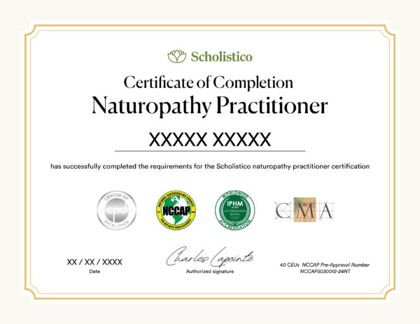 Naturopathy Certification Online Course - Scholistico
