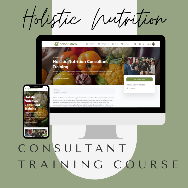 Holistic Nutrition Consultant Certification Course - Scholistico