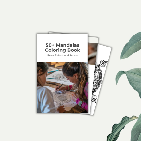50+ Mandalas Coloring Book - Scholistico
