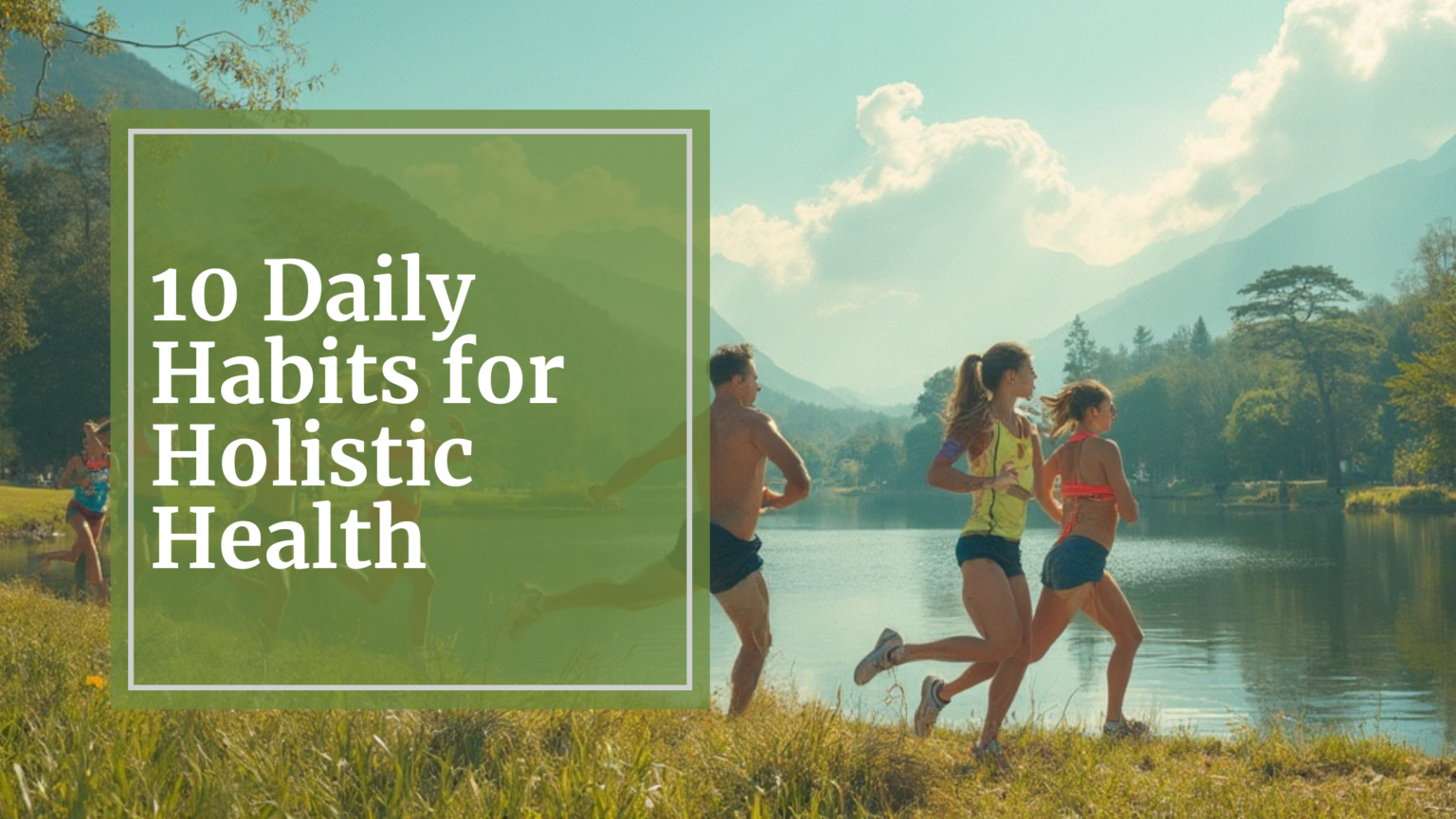 10 Daily Habits for Holistic Well-Being